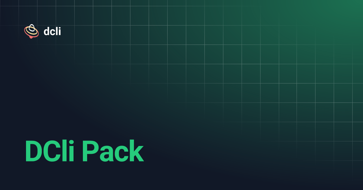 DCli Pack | dcli